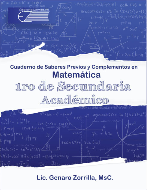 1ro de Secundaria Académico – Ediciones Zorrilla